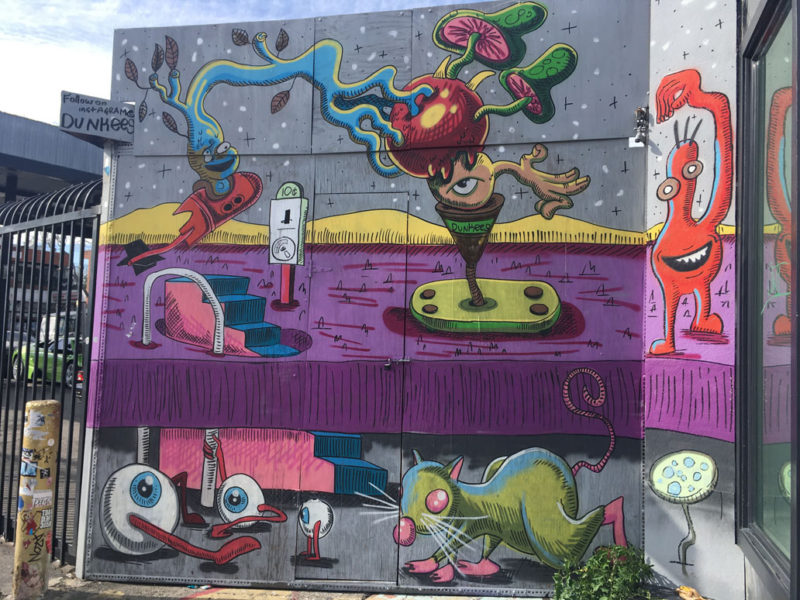 Los Angeles Street Art Melrose - Lori & Michael's Travel Blog
